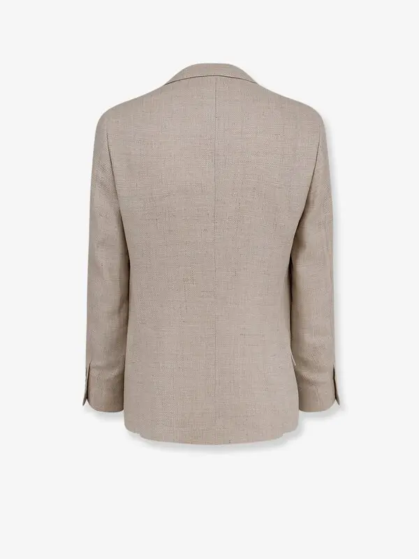 Brunello Cucinelli Silk, Linen And Wool Suit - Multicolor