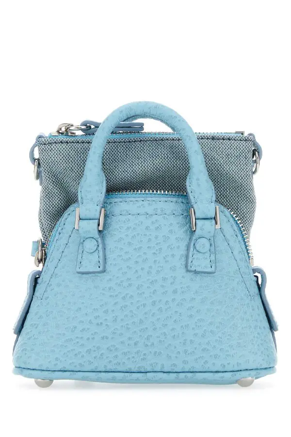 MAISON MARGIELA 5ac Classique Baby Handbag - Blue