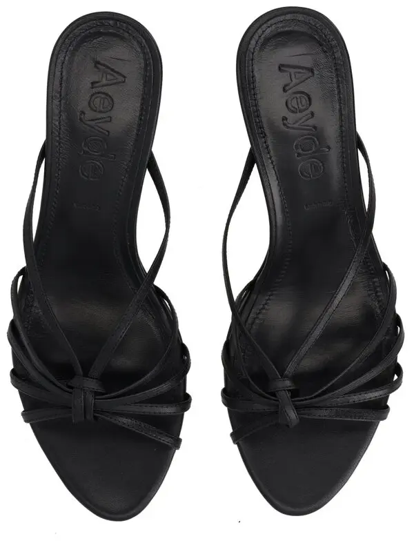 AeydĒ Abby Heeled Sandal - Black
