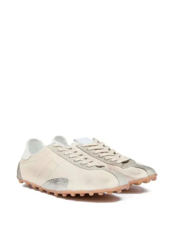 MAISON MARGIELA Suede Panel Sneakers - Multicolor