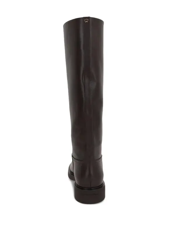 GIANVITO ROSSI 50mm Calfskin Leather Boots