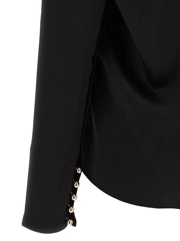 LANVIN Metallic Detail Blouse