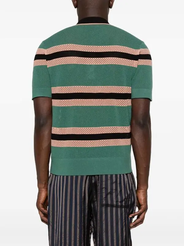 Dries Van Noten Polo 04175-mercy Stripe 3701 M.k. Polo - Multicolor