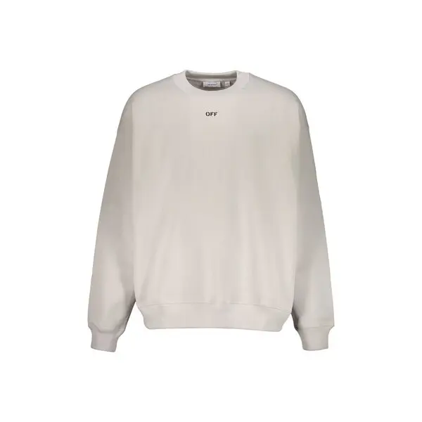 Off-White Logo Crewneck Sweatshirt - Gray