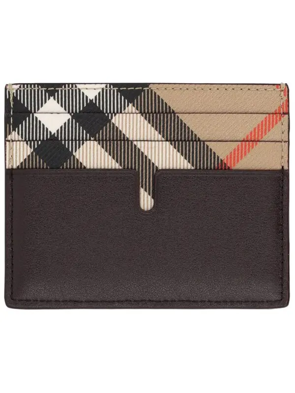 Burberry Card Holder Check