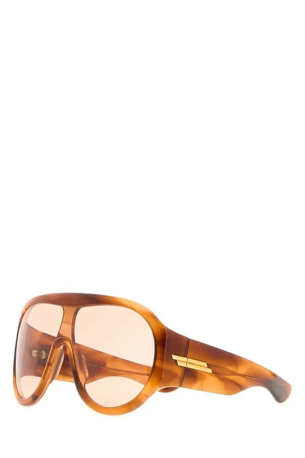 Bottega Veneta Acetate Scudo Sunglasses - Multicolor
