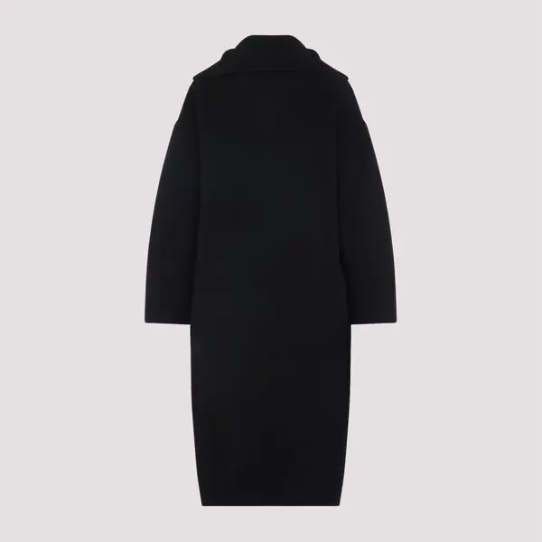Alberta Ferretti Double-breasted Wool And Cashmere Coat