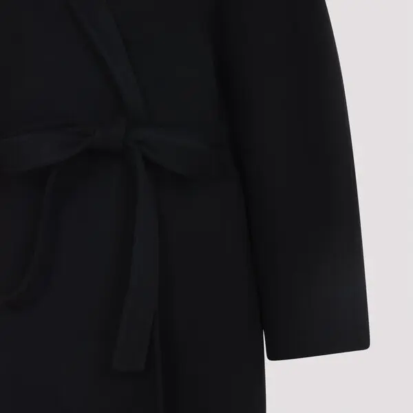 Alberta Ferretti Double-breasted Wool And Cashmere Coat
