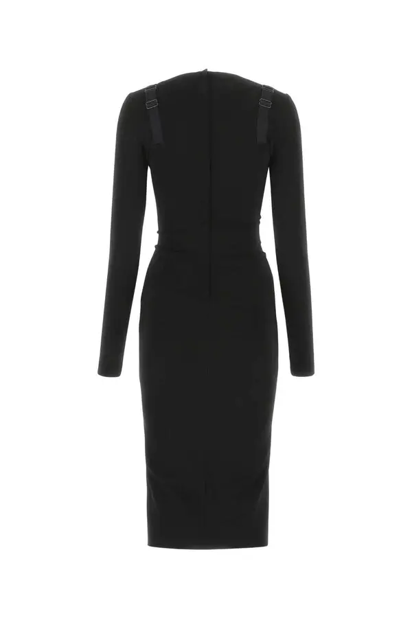 Dolce & Gabbana Stretch Viscose Blend Dress