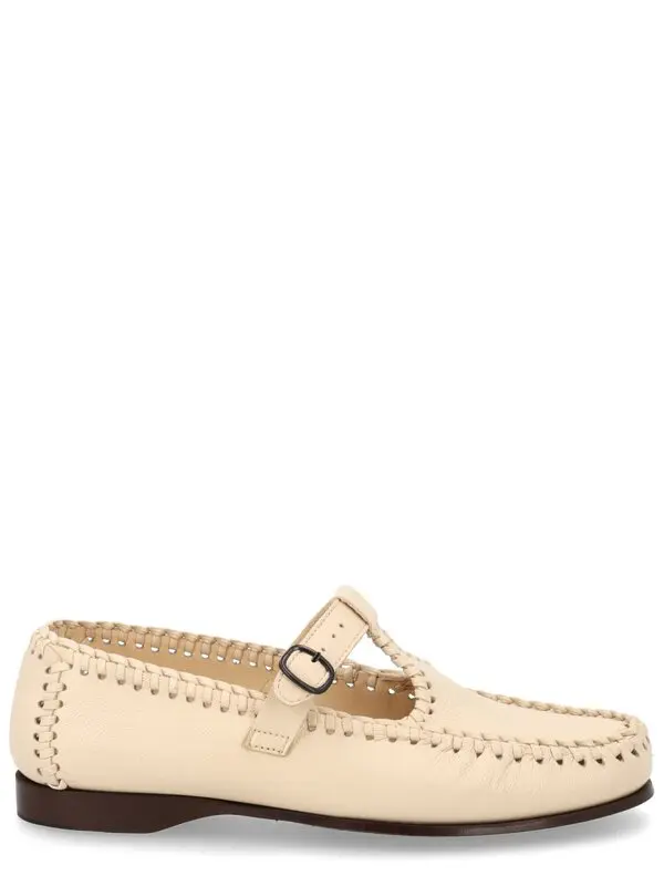 Hereu Alcover Moccasins - Cream