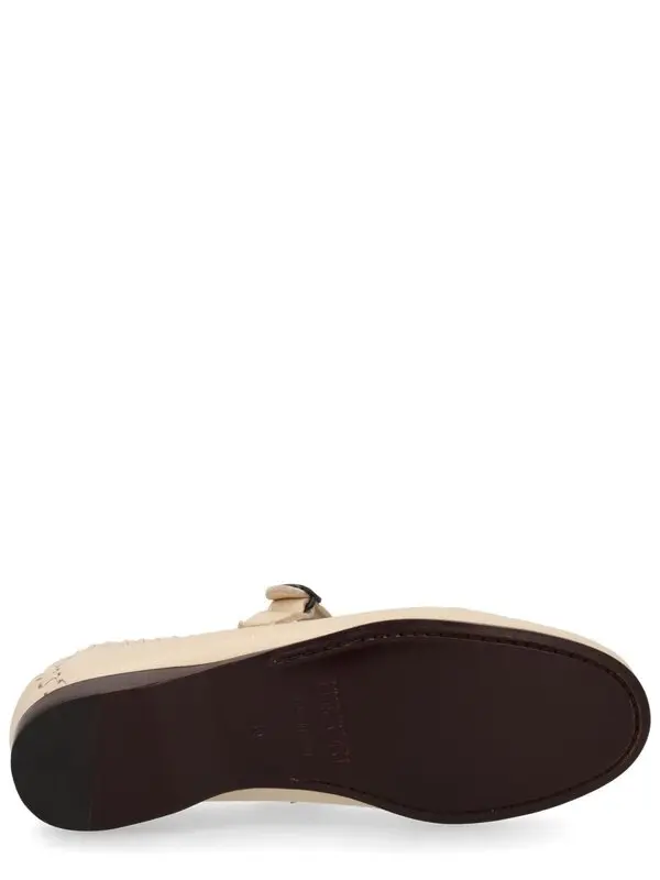 Hereu Alcover Moccasins - Cream