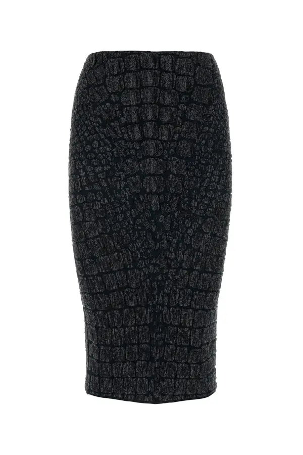 Alaïa Textured Pencil Skirt
