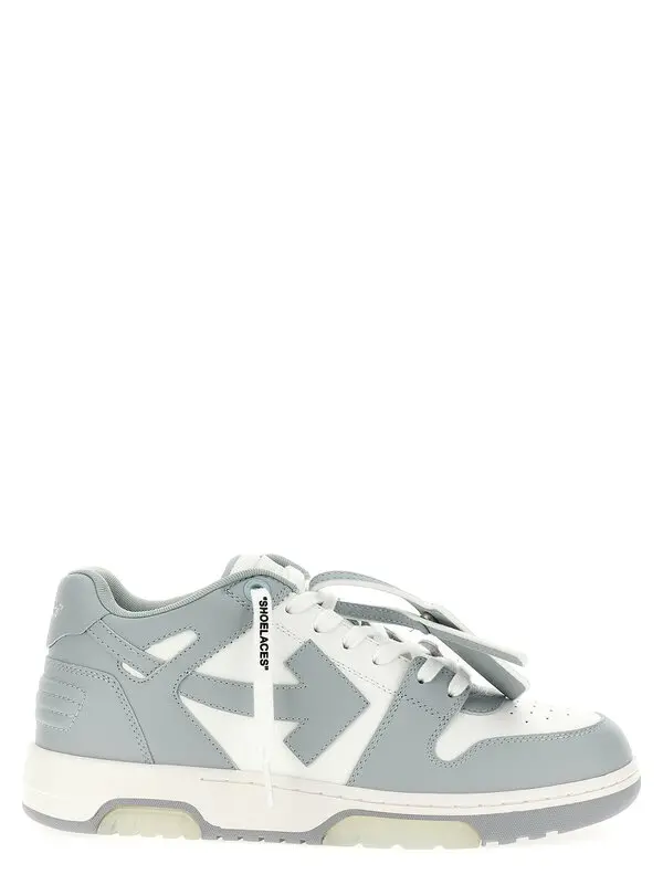 Off-White Out Of Office Leather Sneakers - Gray
