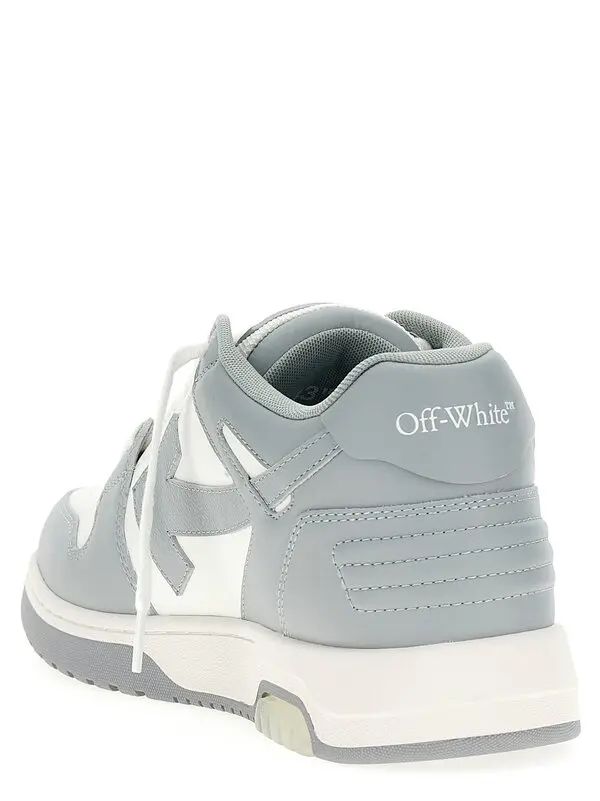 Off-White Out Of Office Leather Sneakers - Gray