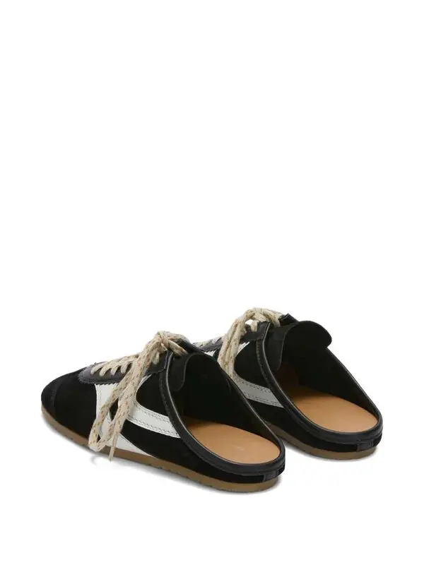 Dries Van Noten Leather Mules - Black