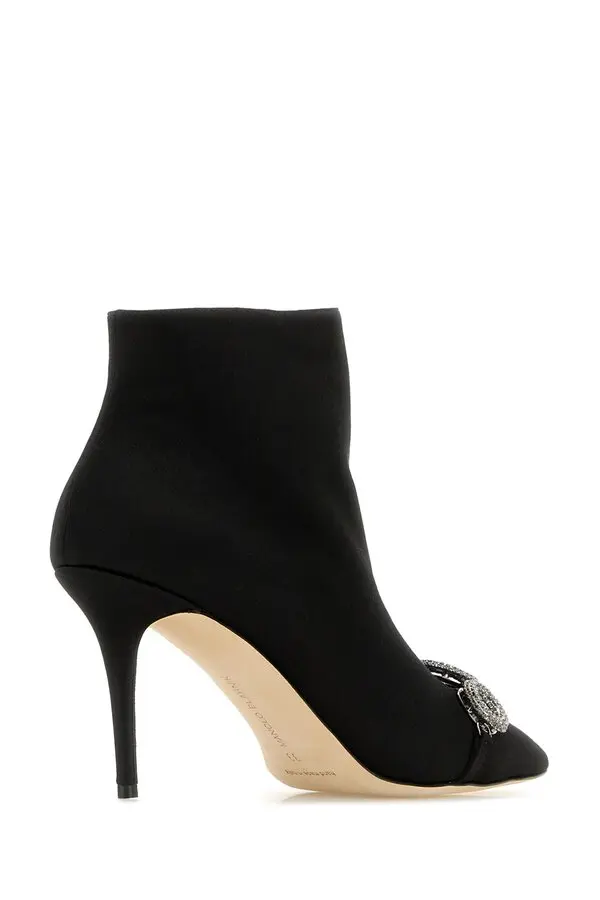 Manolo Blahnik Marijana Flat Samba Sc 2265 010 Booties