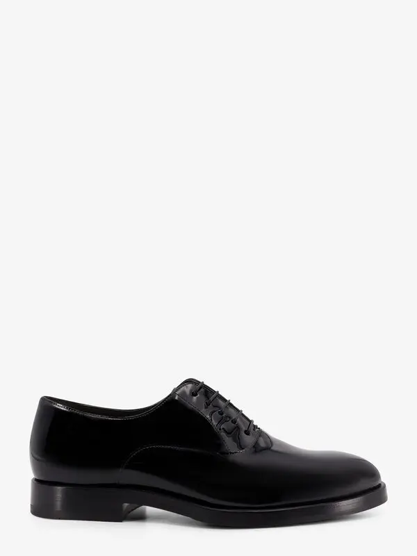 Brunello Cucinelli Patent Leather Lace-up Oxford Shoes