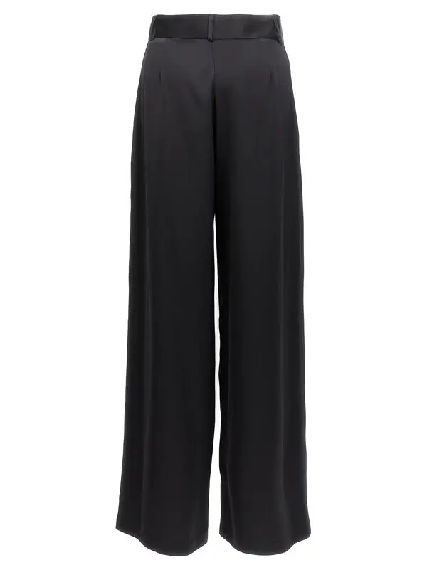 JIL SANDER Wide Leg Pants - Black