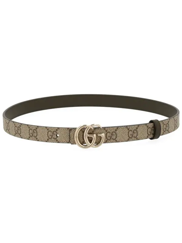 Gucci Gg Marmont Reversible Belt - Brown
