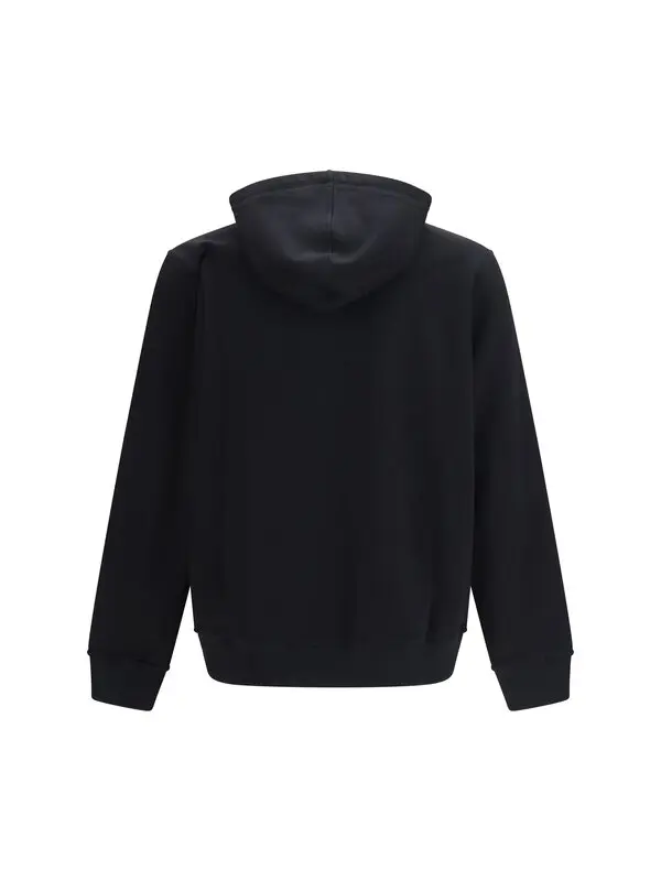 Brunello Cucinelli Cotton Zip-up Hoodie With Drawstring Hood - Black