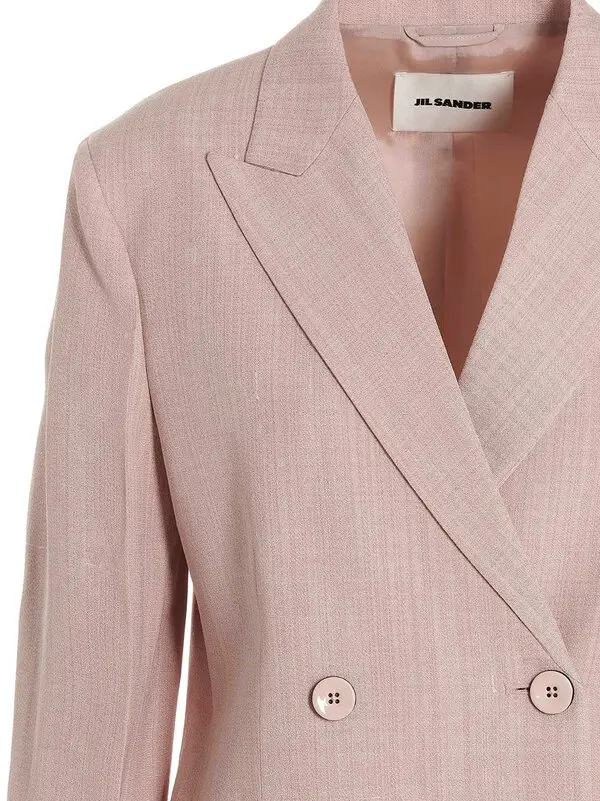 JIL SANDER Double Breasted Blazer