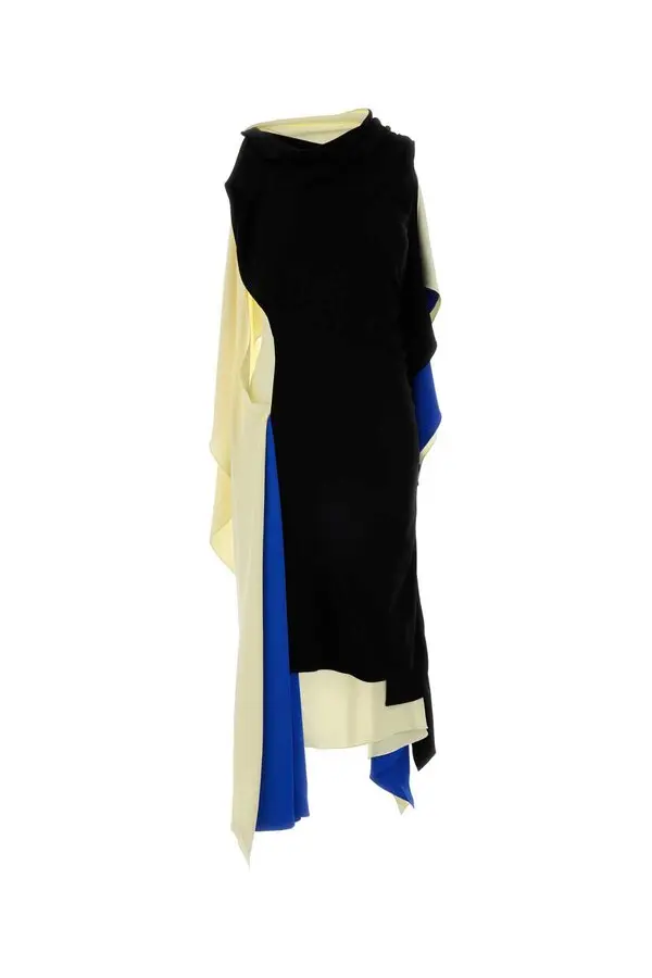 Loewe Stretch Viscose Dress - Multicolor