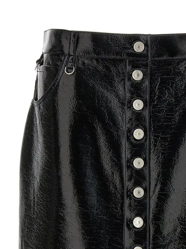COURREGES Multiflex" Vinyl Skirt
