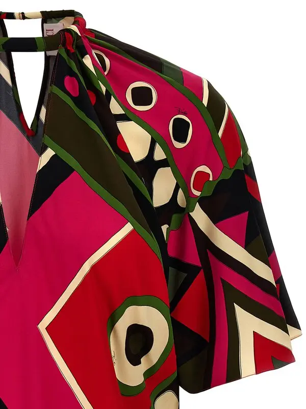 Emilio Pucci Vivara' Printed Silk Top