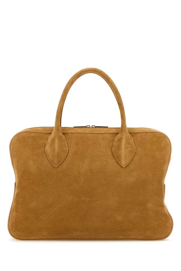 FERRAGAMO Salvatore Suede Medium Handbag
