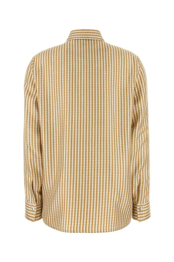Versace Printed Silk Shirt - Multicolor