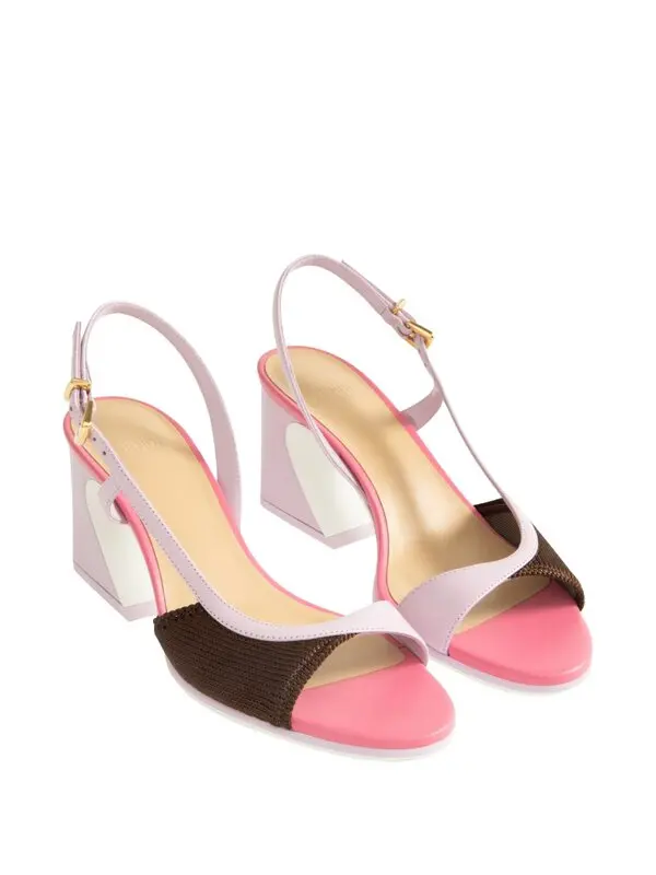 Fendi Arco Leather Pumps