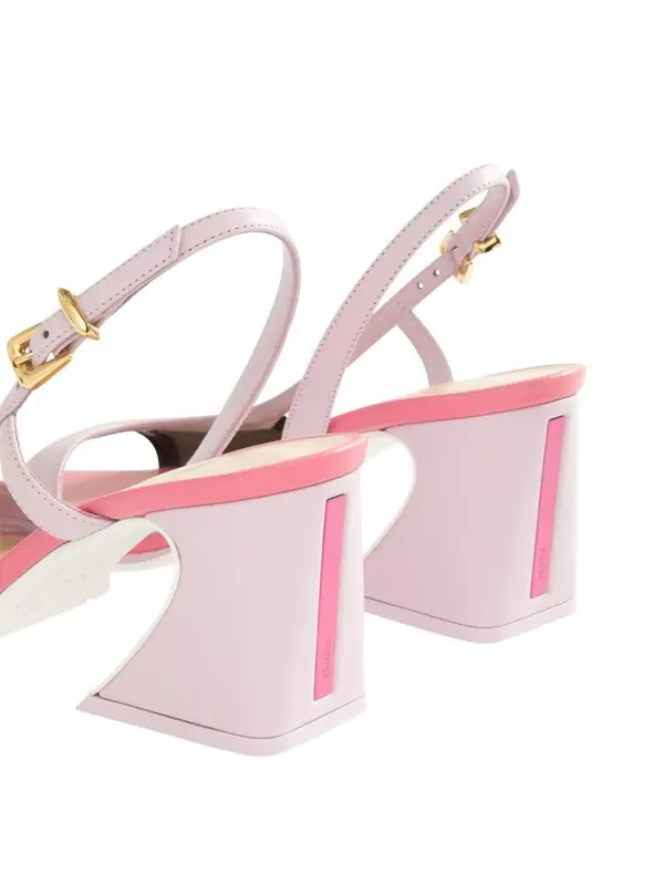 Fendi Arco Leather Pumps