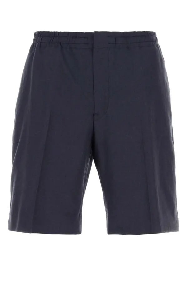 Zegna Linen Bermuda Shorts