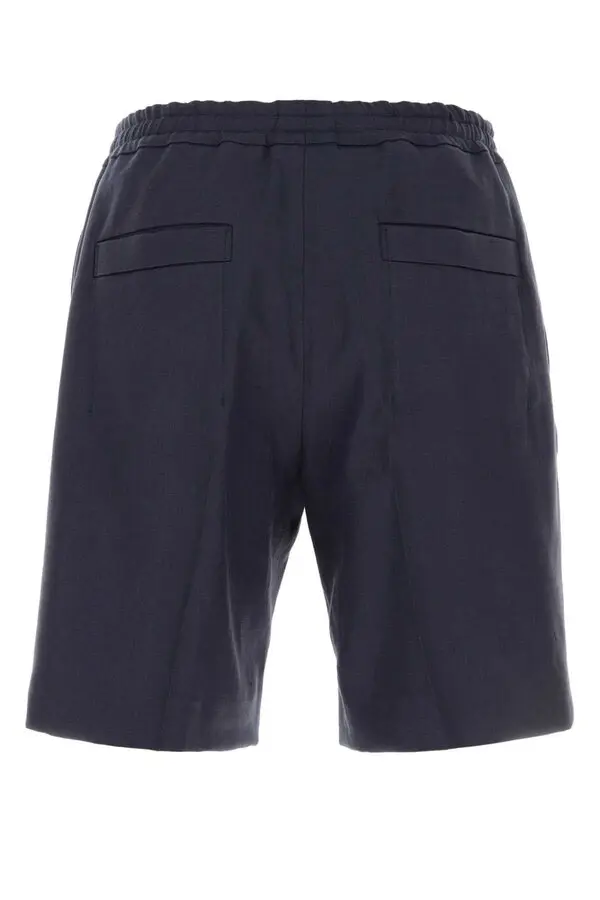 Zegna Linen Bermuda Shorts