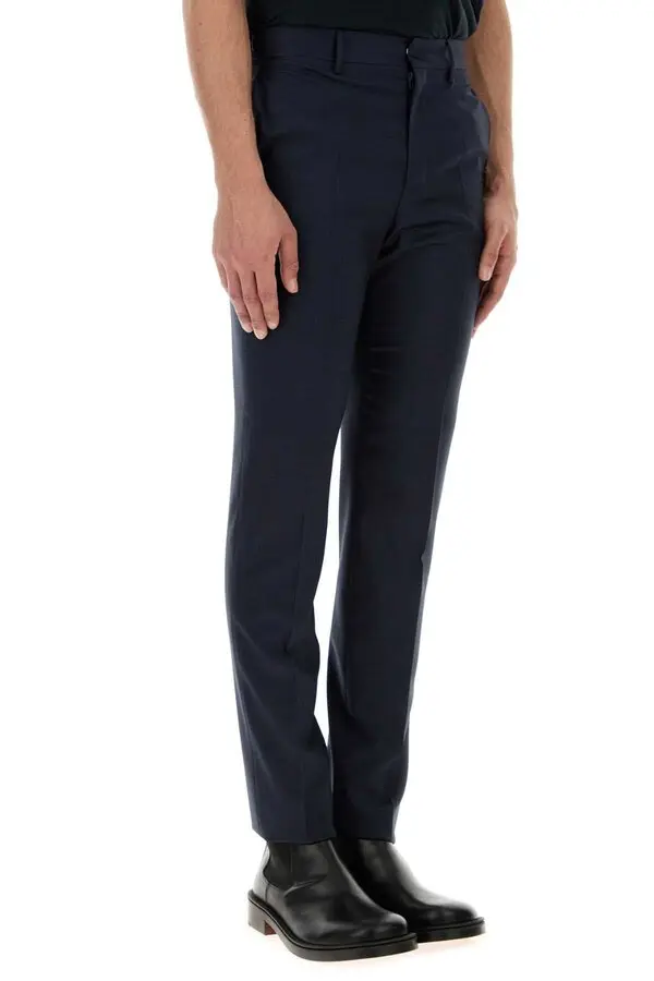 Versace Virgin Wool Trousers
