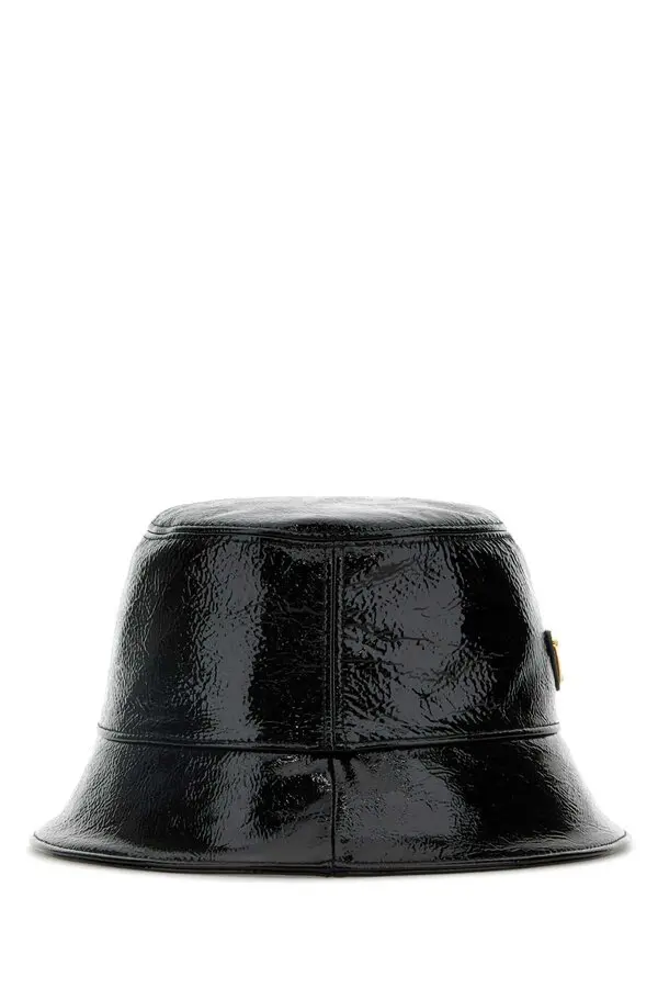 Prada Naplak Leather Bucket Hat