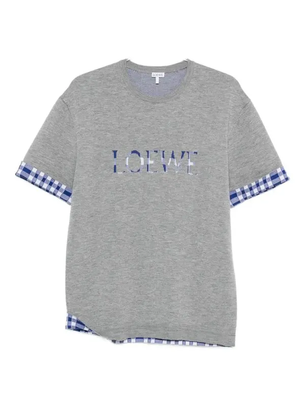Loewe Wool And Cotton Blend T-shirt