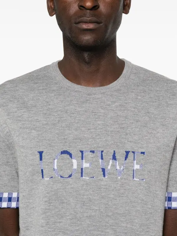 Loewe Wool And Cotton Blend T-shirt