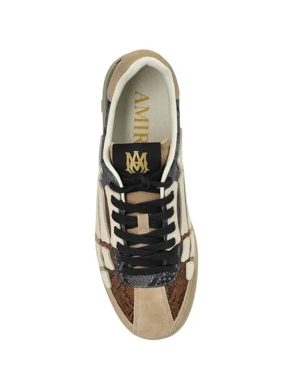 Amiri Bone Detail Sneakers