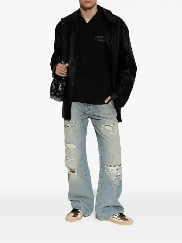 Amiri Bone Detail Sneakers