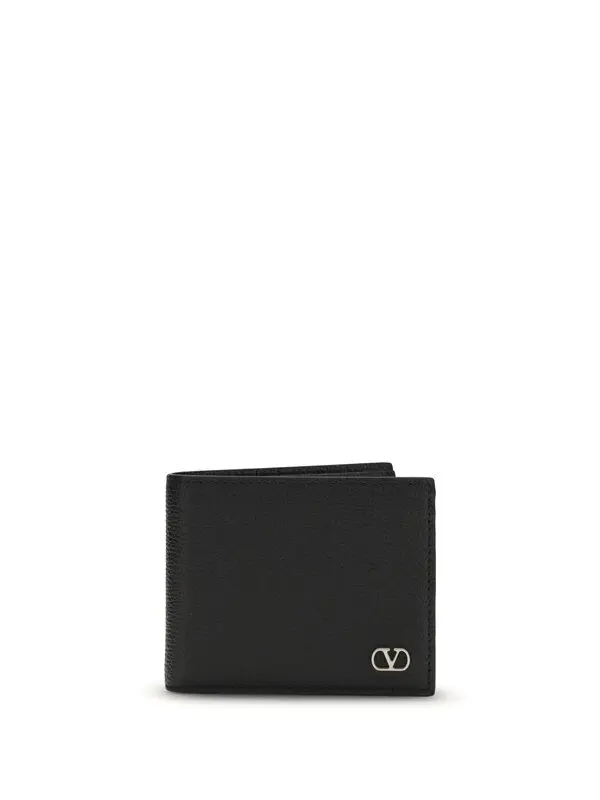 Valentino Garavani Vlogo Signature Wallet - Black