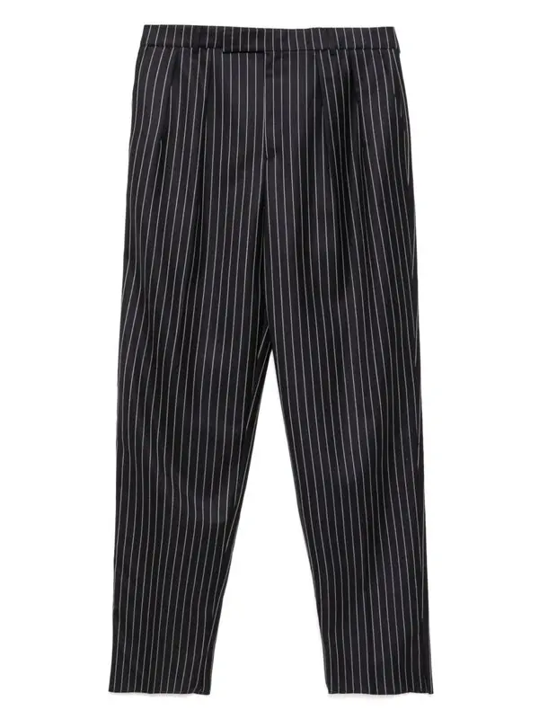 Celine Tailored Wool Trousers - Multicolor