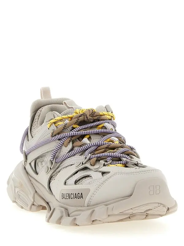 Balenciaga Track Trail Lace-up Sneakers - Gray