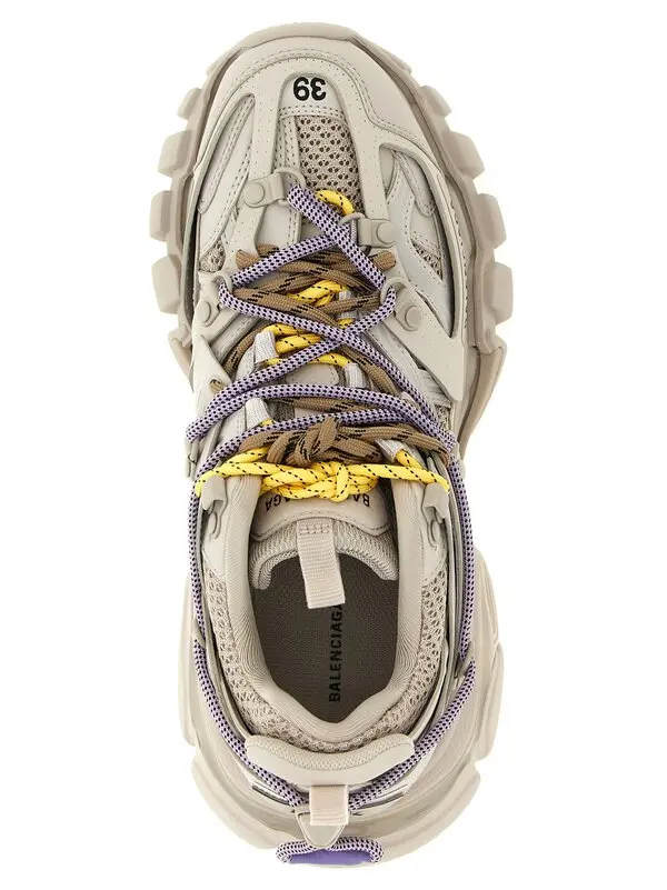 Balenciaga Track Trail Lace-up Sneakers - Gray