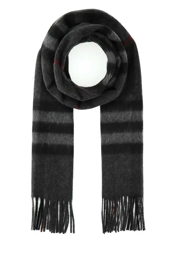 Burberry Embroidered Cashmere Scarf - Multicolor