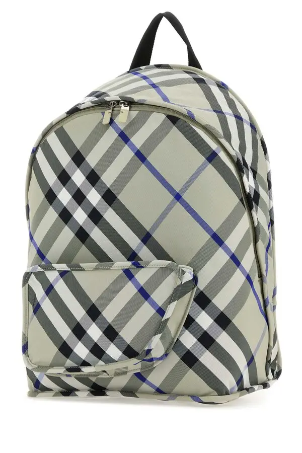 Burberry Printed Nylon Shield Backpack