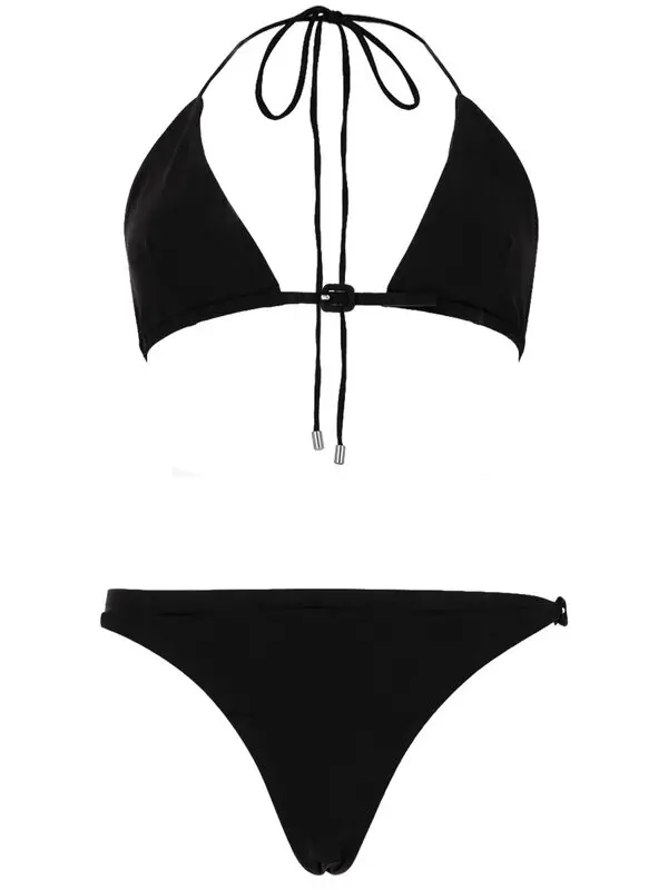 COURREGES Costume Bikini Buckle - Black