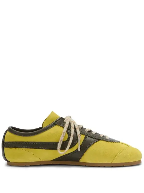Dries Van Noten Suede Lace-up Sneakers - Multicolor