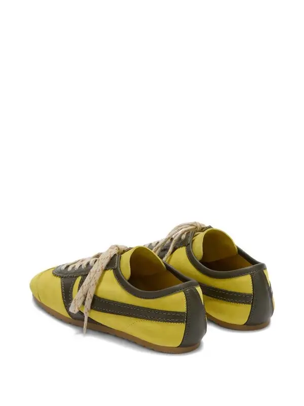 Dries Van Noten Suede Lace-up Sneakers - Multicolor