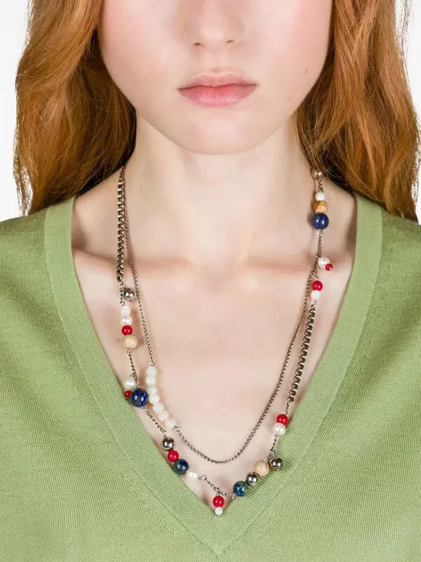 Dries Van Noten Beaded Necklace
